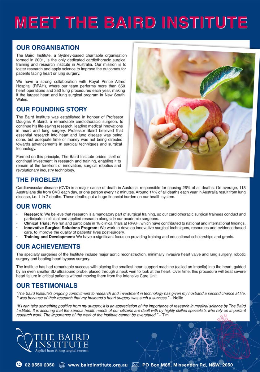 More information - The Baird Institute